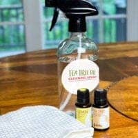 Easy Quick Tea Tree Oil Disinfectant Spray Recipe - Five Spot Green Living